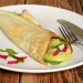 Avocado, Radish, and Arugula Crepes - Farm Fresh Recipe