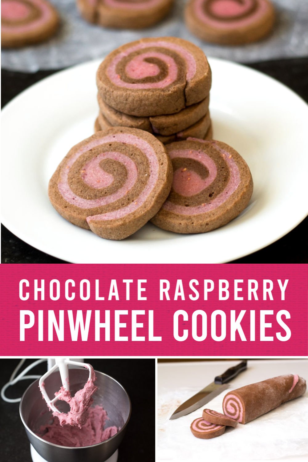 Raspberry Pinwheel Cookies (Gluten-Free) - Real Food Real Deals