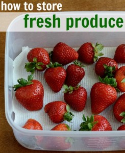 How to Store Fresh Produce - Real Food Real Deals
