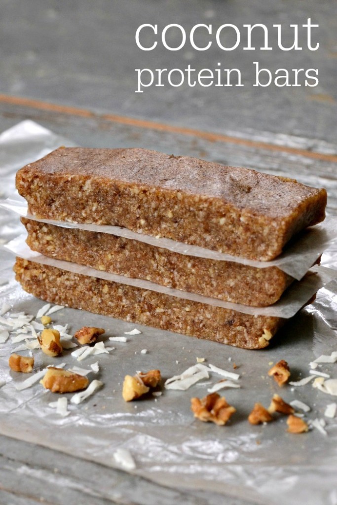 Coconut Protein Bar Recipe - Real Food Real Deals