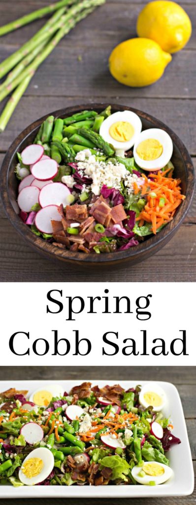 Spring Cobb Salad - Easy Recipe from Real Food Real Deals