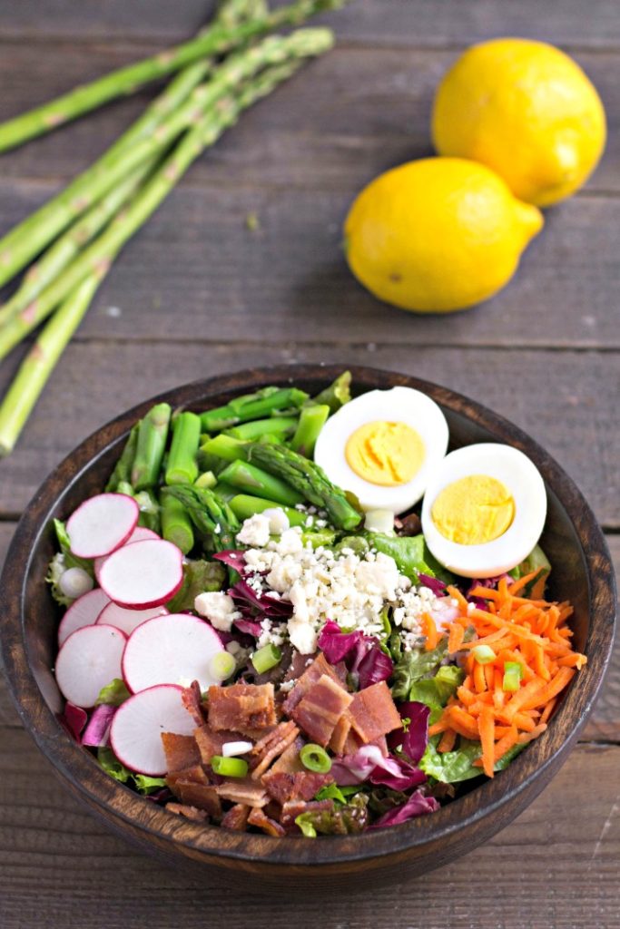 Spring Cobb Salad - Easy Recipe from Real Food Real Deals