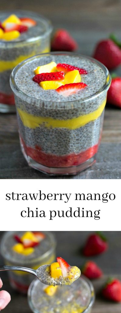 Strawberry Mango Chia Pudding - Real Food Real Deals
