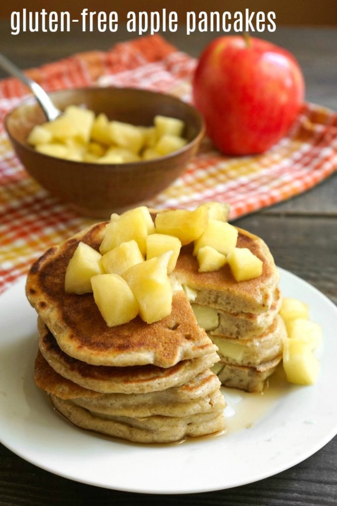 Gluten Free Apple Pancakes (Easy Breakfast) - Real Food Real Deals