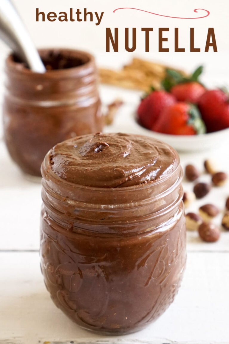 Healthy Nutella (Vegan, Gluten Free) - Real Food Real Deals