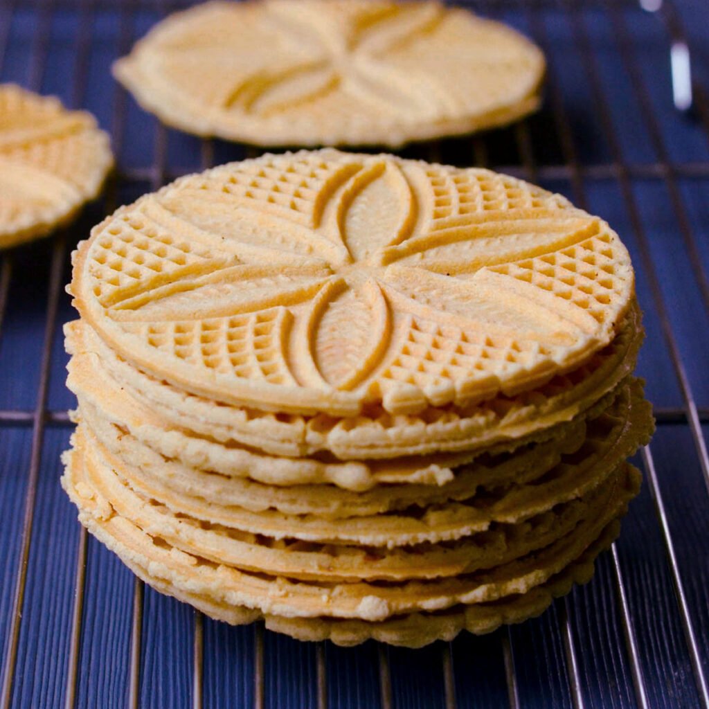 Pizzelle Cookies Recipe - Healthy Cookie for a Holiday Dessert