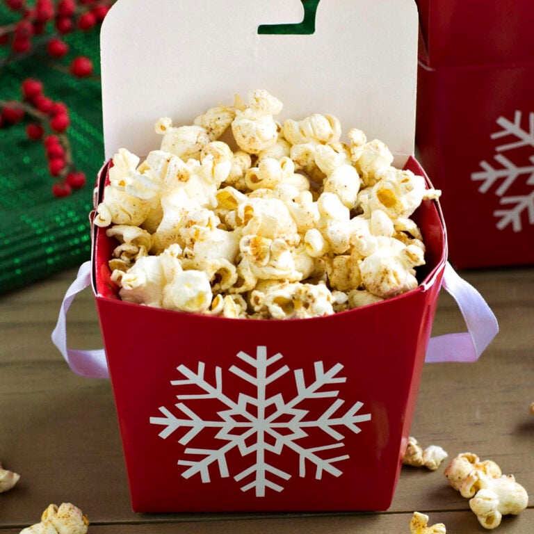 Gingerbread Popcorn Recipe - Easy Holiday Snack